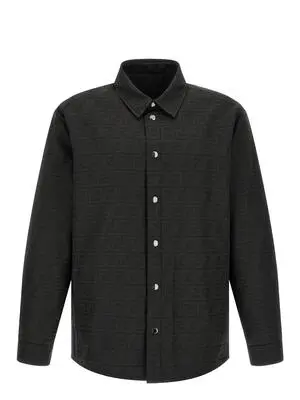 Fendi Ff' Jacquard Overshirt - Black
