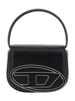 DIESEL® DIESEL 1DR XS Leather Handbag Black