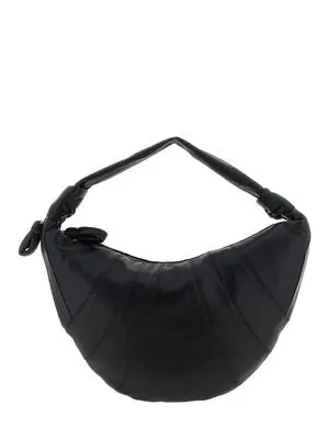 LEMAIRE LEMAIRE Fortune Croissant Shoulder Bag Black