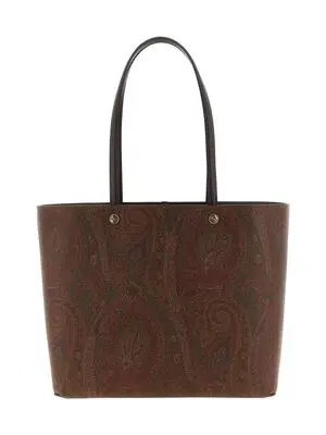 Etro Medium Essential Shopping Bag - Brown