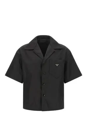 Prada Re-nylon Shirt - Black