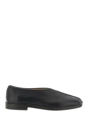 LEMAIRE Piped Slippers - Brown