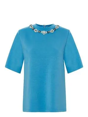 EXQUISE Anastasia T-shirt - Blue