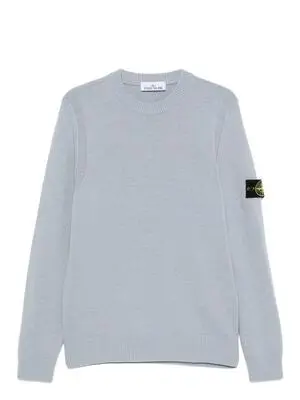Stone Island Wool Sweater - Grey