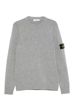 Stone Island Stone Island Wool Sweater Grey