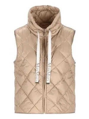 Max Mara MAX MARA THE CUBE Quilted Down Vest Beige