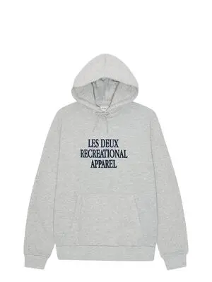 LES DEUX From Copenhagen Hoodie - Grey
