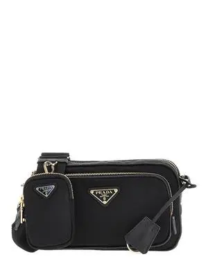 Prada Re-nylon Mini Cross Body Bag - Black