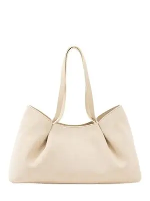 ELLEME Dimple Tote Suede - Sand