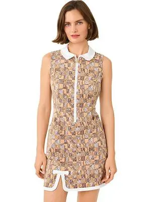 Lilly Pulitzer® Upf 50+ Luxletic Kathy Bow Dress - Iced Latte