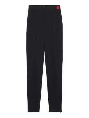 Max & Co. Technical Jersey Tailored Trousers - Black