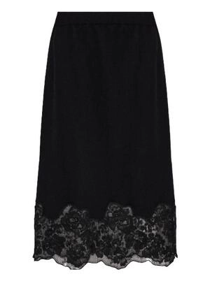 Fabiana Filippi Lace Skirt - Black