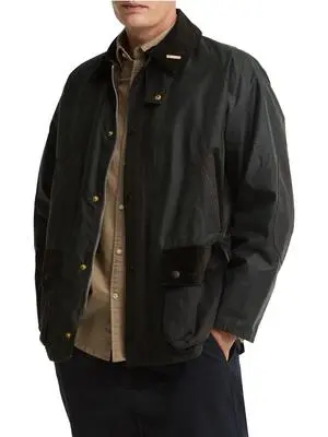 Barbour Wax Field Jacket - Black