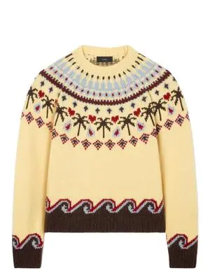 Alanui Sweet Winter Sweater - Daylight/multicolor