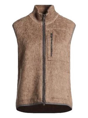 Brunello Cucinelli Brushed-felt Zip-up Waistcoat - Grey