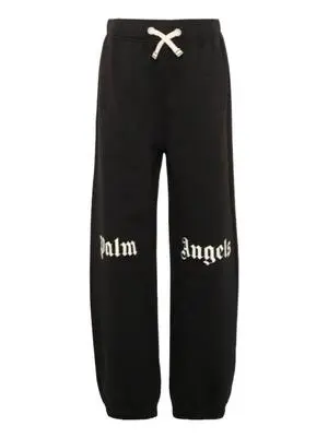 PALM ANGELS Palm Angels Logo-Print Track Pants