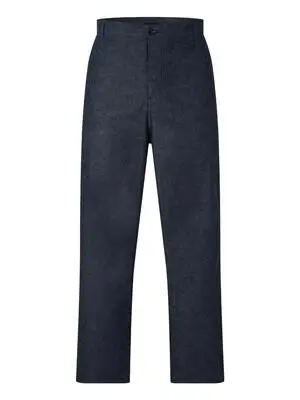 Prada Casual Straight-leg Trousers - Blue