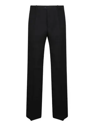 JIL SANDER Casual Trousers With Belt Loops - Black