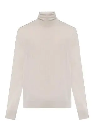 Dolce & Gabbana Dolce  Gabbana High-Neck Long-Sleeved Knitwear Grey
