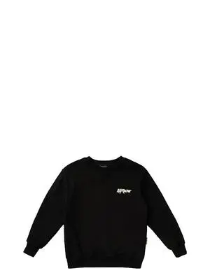 BARROW Graphic Logo Crewneck Sweatshirt - Black