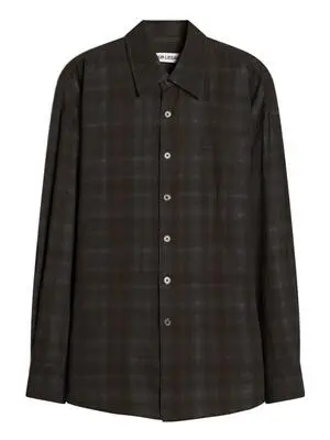 Our Legacy Check Print Borrowed Shirt - More