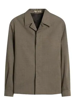 Our Legacy Flowy Fleck Wool Pack Blazer - Clay