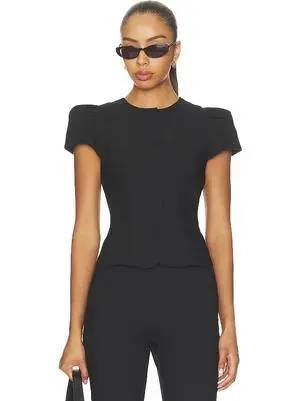MORE TO COME Lianna Top - Black