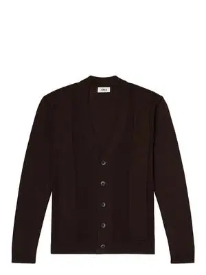 Altea Virgin Wool Cardigan - Brown