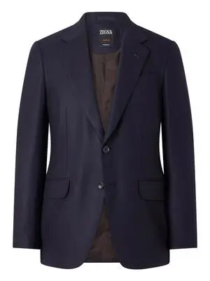 Zegna Wool Blazer - Blue