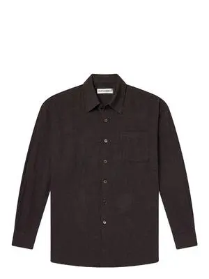 Our Legacy Borrowed Checked Woven Shirt - Brown