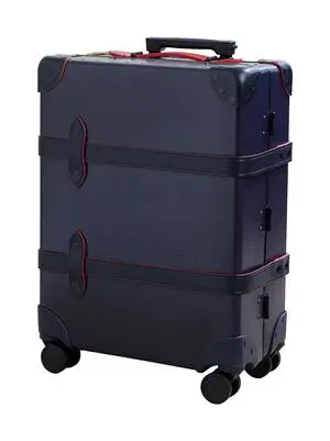 GLOBE-TROTTER 007 James Bond Thunderball Leather Carry-on Suitcase - Blue