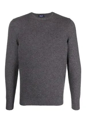 DRUMOHR Fine-knit Cashmere Jumper - Grey