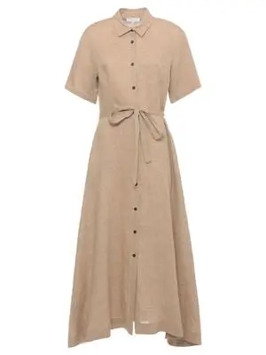 Antonelli Firenze Belted Midi Shirt Dress - No