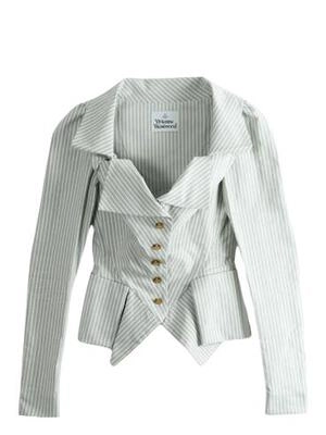 VIVIENNE WESTWOOD Vivienne Westwood Monday Shirt Thyme Stripe