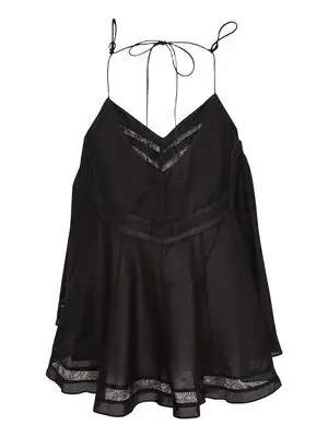 3.1 Phillip Lim Lace-trim Camisole Top - Black