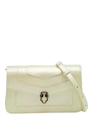 BVLGARI Bvlgari Serpenti Forever Patent Leather Shoulder Bag
