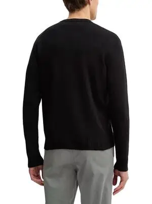 Sisley Crew-neck Sweater - Black