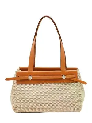Hermès Herbag Cabas Tote Bag - Neutrals