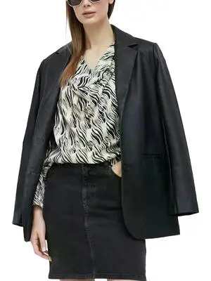 Sisley Tie-fastening V-neck Blouse - White