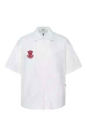 BLACKJACK Logo-patch Zip-up Shirt
