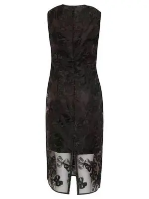 CECILIE BAHNSEN Cecilie Bahnsen Devin Organza Midi Dress