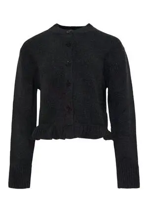 Cecilie Bahnsen Fibbie Cardigan - Grey