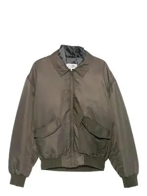 MAISON MARGIELA Padded Collar Jacket - Grey