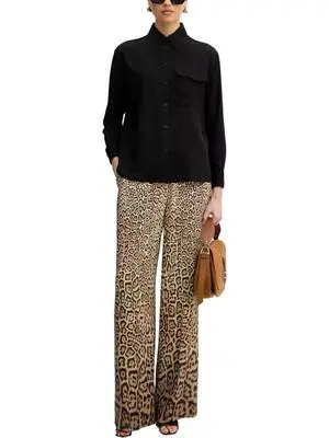 SILVIAN HEACH Long-sleeved Shirt - Black