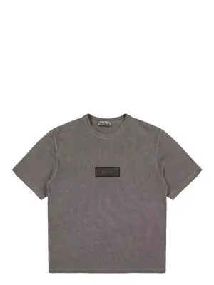 Stone Island 2100012 Mineral-dyed Heavy-cotton Jersey T-shirt - Grey