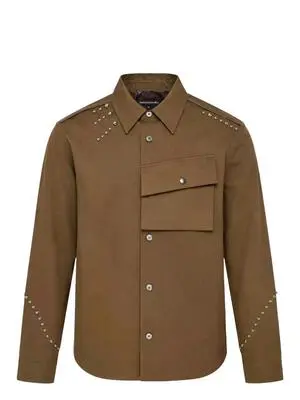 Andersson Bell Roghen Studded Shirt - Brown