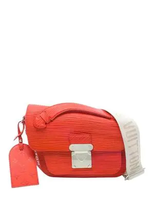 LOUIS VUITTON Louis Vuitton Epi XL Distorted Monceau Satchel Red