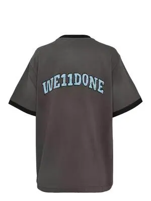 We11Done Doodle Teddy Charm T-shirt - Grey