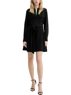 SILVIAN HEACH SILVIAN HEACH Buttoned V-Neck Dress