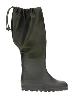 RIER Drawstring Knee-high Boots - Green